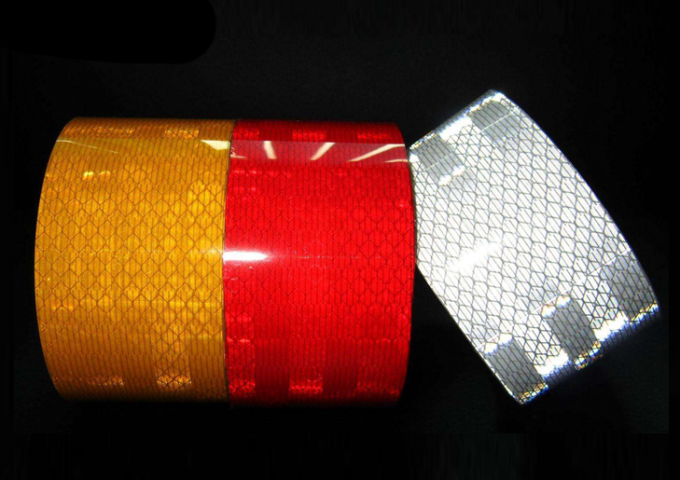 Red White Retro Reflective Markings High Visibility Safety Reflective Tape